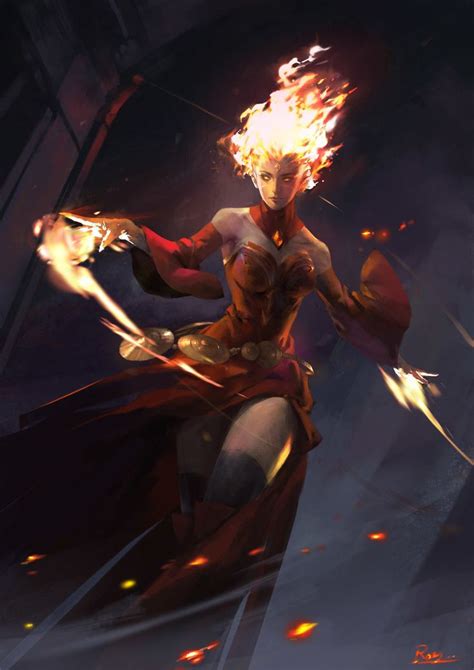 Lina Inverse Dota Fanart By Govertz Fantasy Art Women