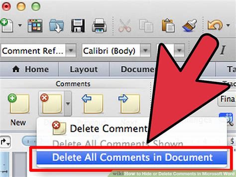 How To Hide Or Delete Comments In Microsoft Word 5 Steps