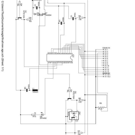 Complete Circuit Design Download Scientific Diagram