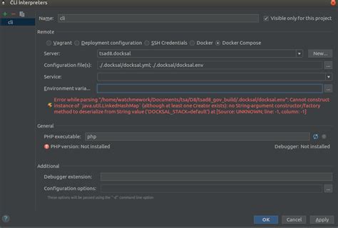 Interpreter Not Specified Or Invalid In Phpstorm For Xdebug · Issue