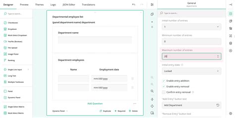 Build A Multi Level Dynamic Form With Nested Repeat Groups In Surveyjs