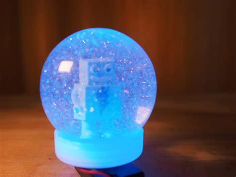 Circuit Playground Snow Globe Adabox 006 Adafruit Learning System