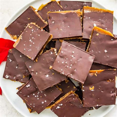 Graham Cracker Christmas Crack Gluten Free Option Pure And Simple Nourishment