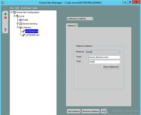 Create A Listener In Oracle Database 19c