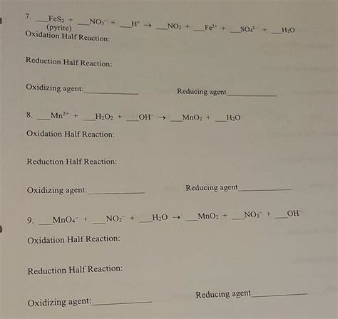 Solved MnO H HNO Mn H O NO Oxidation Half Chegg Com