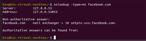 Command To View DNS Records For A Domain In Ubuntu Linux