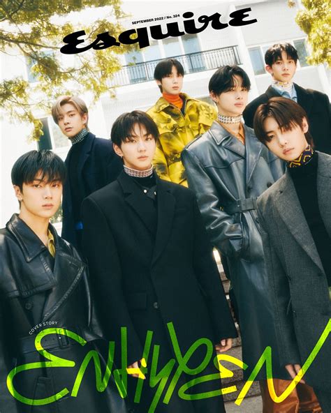 Enhypen For Esquire Korea X Prada September Issue 2022 Kpopping