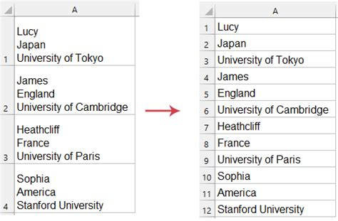 How To Split Cells Into Multiple Columns Or Rows By Carriage Return