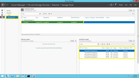 How To Create Storage Pool Windows Server 2012 R2
