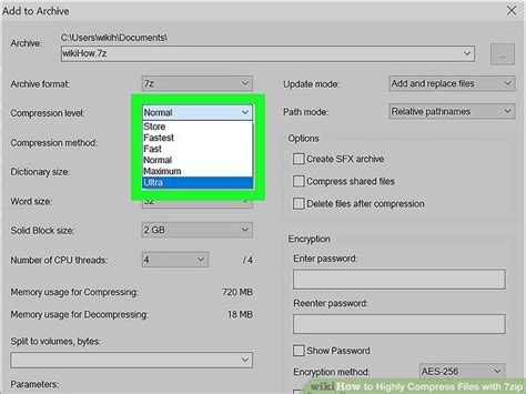 simple ways to highly compress files with 7zip 14 steps