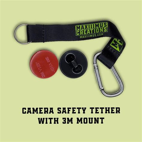 Camera Safety Tether With 3m Mount Etsy Camera Tether Camera Straps
