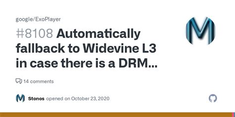 Automatically Fallback To Widevine L3 In Case There Is A Drm Error