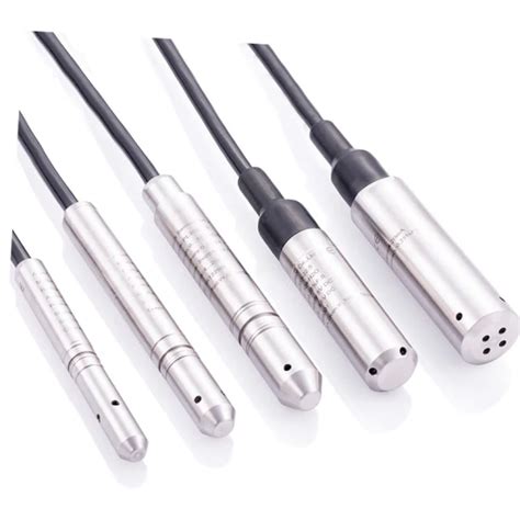 Submersible Liquid Water Tank Level Transmitter Level Transducer Sensor Well Level Sensor And