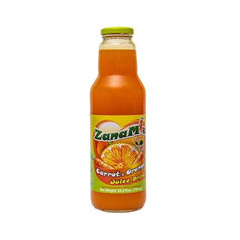 Zanamia Carrot And Orange Juice Drink 25 4 Fl Oz Delivery Or Pickup
