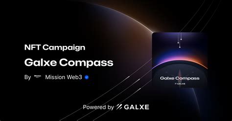 Galxe Compass By Mission Web3 Galxe Quest