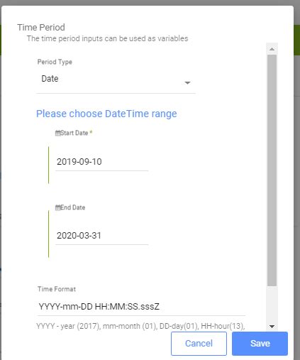 Rest Api With Date Range Parameter Action Rivery Community