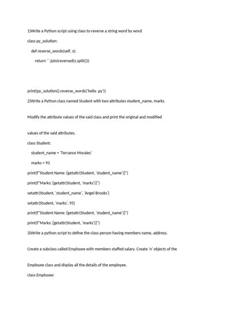 Python Practical Exam Sol Pdf Software Development Programming Paradigms