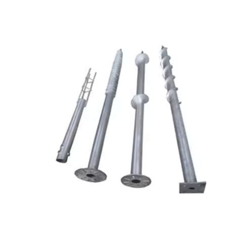 Solar Steel Mounting Structure Foundation Ground Screw Piles Screw