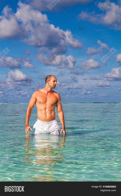 Sexy Man On Resort Image And Photo Free Trial Bigstock