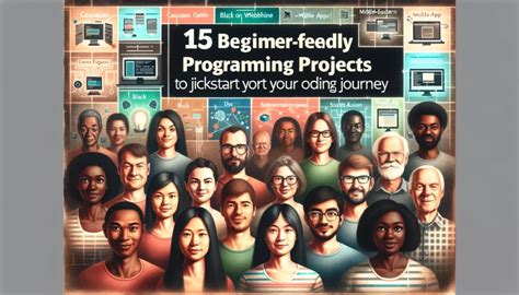 15 beginner friendly programming projects to kickstart your coding