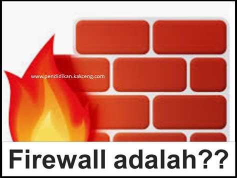 Firewall Definisi Fungsi Manfaat Jenis Ciri Dan Cara Kerja