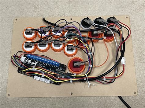 Wanted To Try My Hand At Making My Own Hitbox Pretty Happy With The Result Rfightsticks