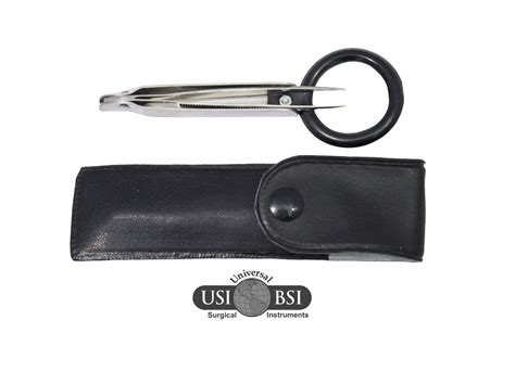 Splinter Forceps Wmagnifier And Case Universal Surgical Instruments