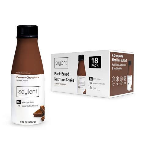 Soylent Creamy Chocolate Meal Replacement Shake