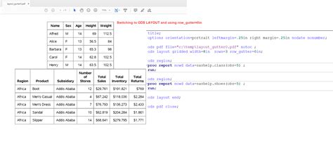 solved customize proc report font borderwidth space between two