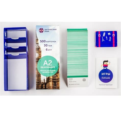 Купить книгу «Карточки для изучения английского языка уровень A2 Pre Intermediate в Киеве
