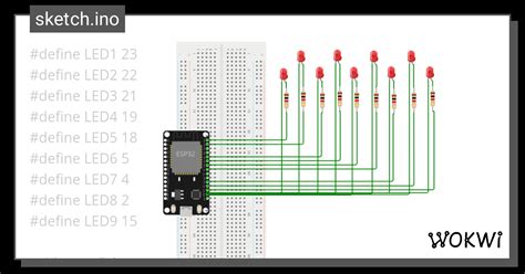 Projek Wokwi ESP STM Arduino Simulator