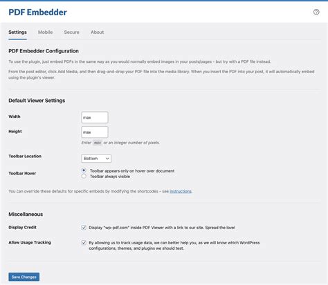 pdf embedder wordpress plugin