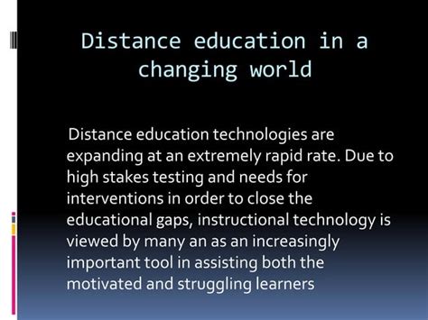 Role Of The Teacher In Determining The Effectiveness Ppt