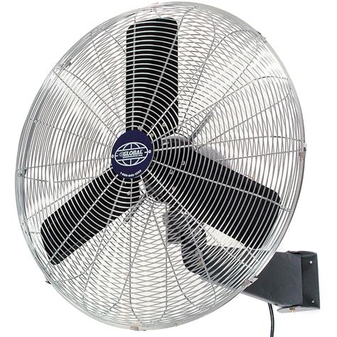 Oscillating Wall Mount Fan 24 Diameter 14hp 7525cfm