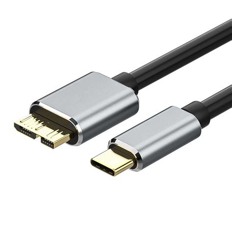 Cablu Usb C Jeswo Gbps M Negru Emag Ro