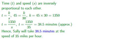 GCSE Guide To Inversely Proportional Equations Key Question