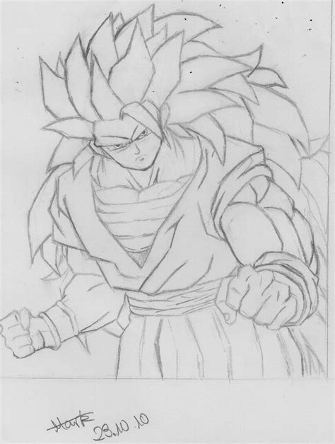 Son Goku Ssj Drawing By Blizard DragoArt Son Goku Ssj Drawing By Blizard DragoArt
