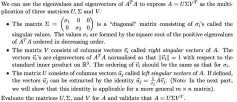 Answered We Can Use The Eigenvalues And Bartleby