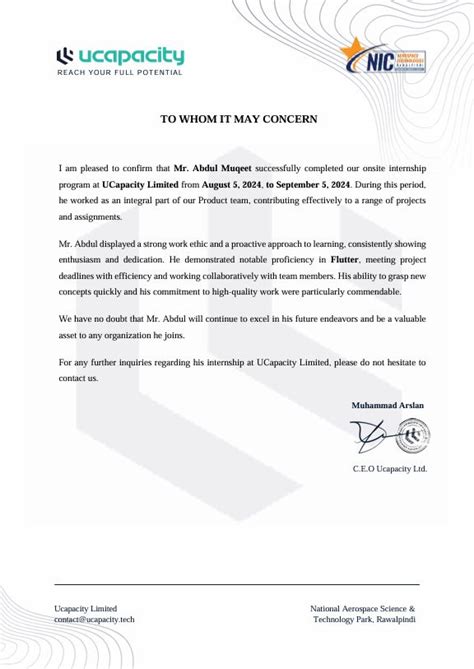 Flutter Mobiledevelopment Internship Ucapacity Tech Learning