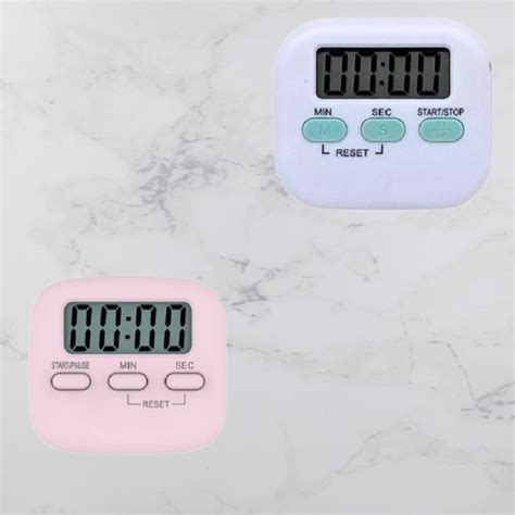 Mini Timer 75x5cm Portátil Digital Temporizador Com Alarme Para
