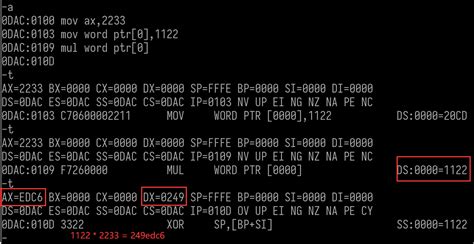 8086汇编 16位汇编 学习笔记04 乘除和移位指令 ffe0h是什么意思 csdn博客