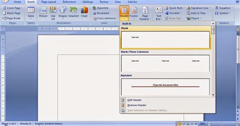 Fungsi Header Dan Footer Di Ms Word Dan Tutorial Menggunakannya Tutorial Ms Word