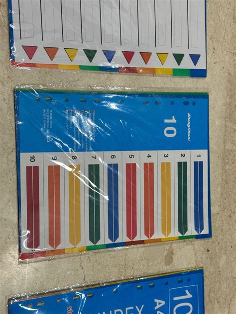 A4 Index Seperators Hobbies And Toys Stationery And Craft Other
