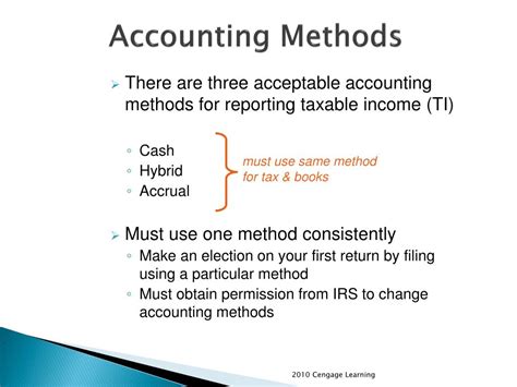 Ppt Chapter 7 Accounting Periods And Methods And Depreciation Powerpoint