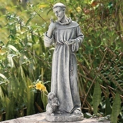 Saint Francis Garden Statue At Delbert Sanders Blog