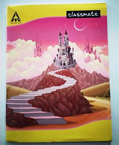 Classmate Double Lines Note Book Soft Cover Double Lines On Both Left And Right Page Size