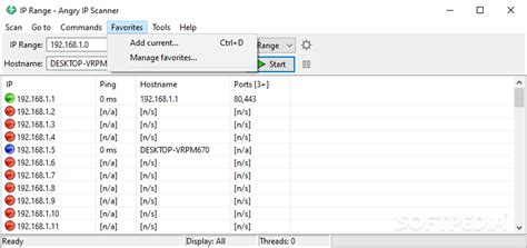 Angry IP Scanner Download Softpedia
