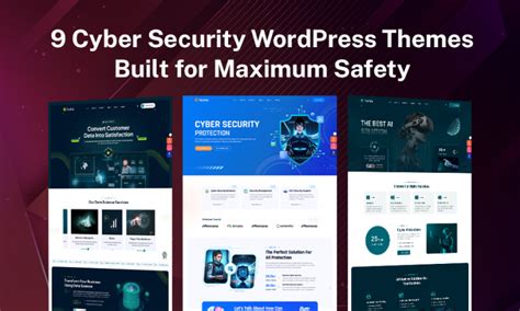 9 Cyber Security Wordpress Themes Built For Maximum Safety