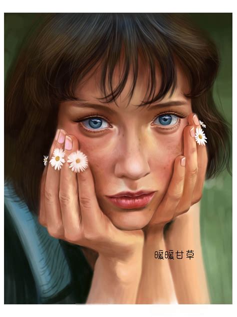 写实人像步骤合集 范丽琴 68Design