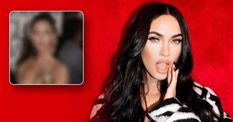 When Megan Fox Wore A Golden Ralph Lauren Gown Showing Off Her Curvaceous Figure While Flaunting